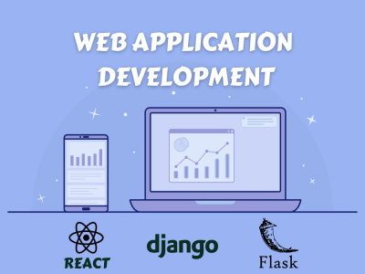 Frontend and backend of web apps with django, flask, and react js | Upwork