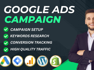 Setup high quality manage, and optimize your google ads, PPC campaign | Upwork