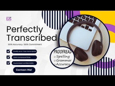 High-quality, error-free transcripts with perfect accuracy and clarity. | Upwork