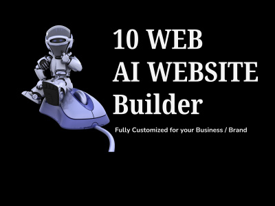Customize your website using 10web AI website Builder | Wordpress Website | Upwork