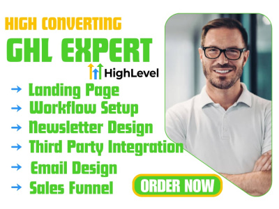 Gohighlevel Sales Funnel, GHL Automation, GHL Website, Gohighlevel ...