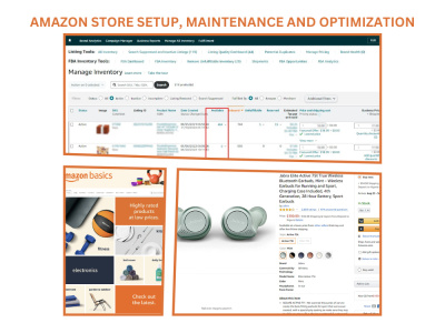 Amazon Store setup, maintenance, and/or optimization. | Upwork
