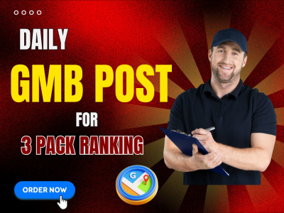 30 gmb posts with geotagged images for 3 packs ranking | Upwork