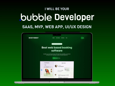 Bubble web app, bubble io, bubble developer, bubble io, bubble website, Ai | Upwork