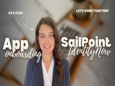 An Application Onboarded to Sailpoint IdentityNow with AD Integration ...