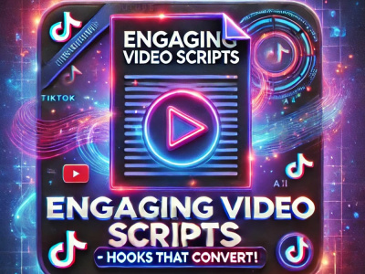 🎬 Engaging YouTube/TikTok Video Script – Hooks That Convert! | Upwork