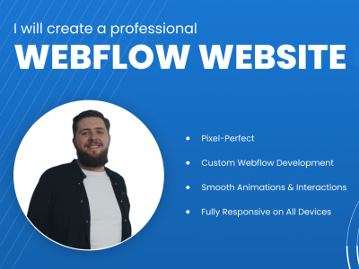 Fully responsive Webflow Website with smooth interactions | Upwork