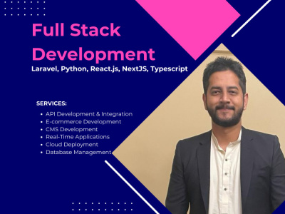 Full Stack Development || Laravel, Python, React.js, NextJS, Typescript | Upwork