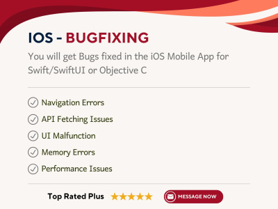 Bugs fixed in the iOS Mobile App | Upwork