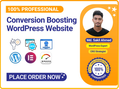 Conversion boosting wordpress website | Upwork