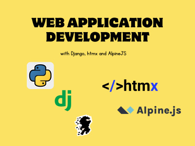 Web Application developed with Python Django, HTMX and AlpineJS | Upwork