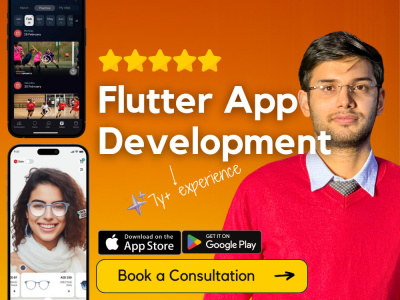 Custom iOS/Android Mobile App in Flutter | Flutter App Dev | Flutter Expert | Upwork