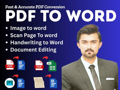 Flawless PDF to Word Conversion | Fast, Accurate & Editable Docs | Upwork