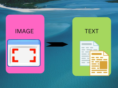 IMAGE TO TEXT CONVERSION | Upwork