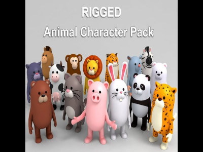 Rig 3d animals, character, creatures, in maya for animation and games ...