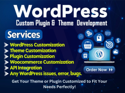 Custom WordPress Theme & Plugin Development | WordPress Theme Customization | Upwork
