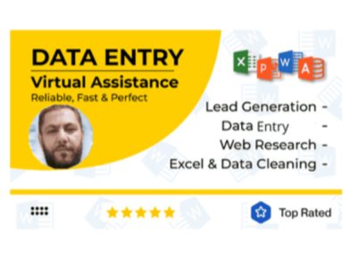 Accurate Data Entry & Virtual Assistance | Fast & Reliable | Upwork