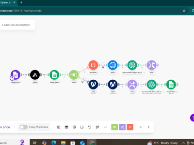 Automated Lead Enrichment & Data Processing Using Make.com | Upwork