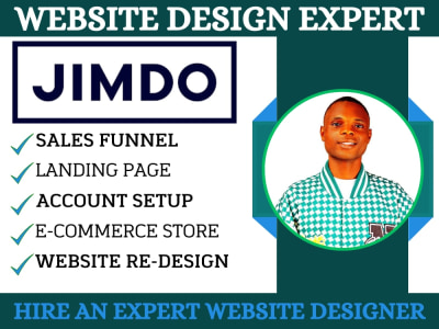 A professional Jimdo website, landing page, & automation for your ...