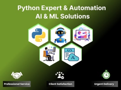 Python Expert | AI, ML, Automation | Web Dev, Data Science, Custom Solution | Upwork