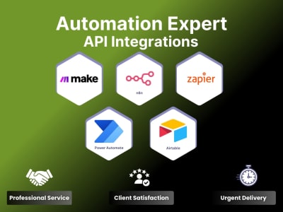 Automation Expert | n8n, Power Automate, Zapier, Make, API Integrations | Upwork
