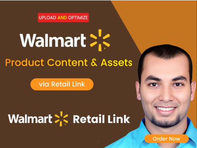 Upload and optimize product content & assets on walmart via retail link | Upwork