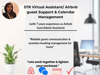 Airbnb Support Assistant | Guest Communication & Booking | Upwork