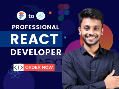 React Expert | React Developer | front end designer | Figma to React | Upwork