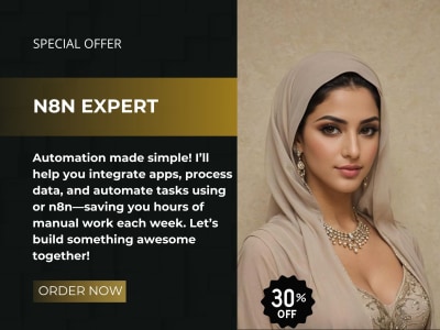 N8n automation specialist, n8n expert, n8n developer, n8n API integration | Upwork