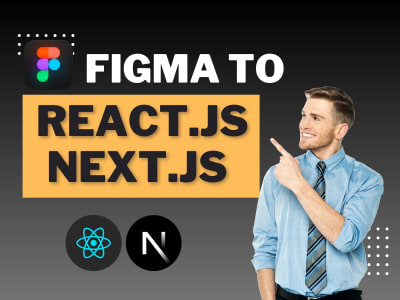 Convert Figma to Next.js or React website with Tailwind CSS | Upwork