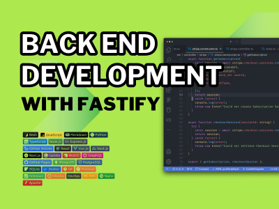 A high-performance backend built with Fastify and TypeScript. | Upwork
