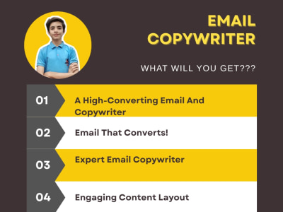 A professional email copywriter and email marketing copywriter | Upwork