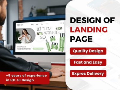 Captivating landing page tailored to your brand. | Upwork
