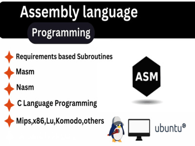 Assembly language code for x86, ARM, MIPS, and RISC-V | Upwork
