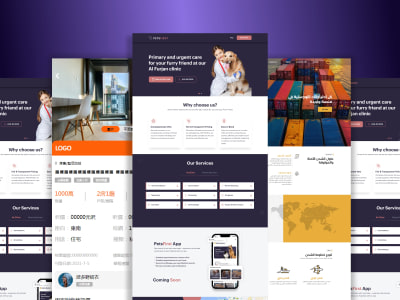 Front end web development using HTML, CSS, and Bootstrap responsive ...