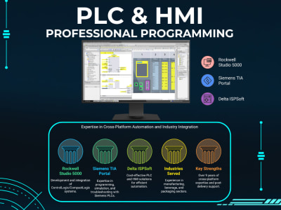 Expert PLC & HMI Automation: Professional Programming, Design & Integration | Upwork