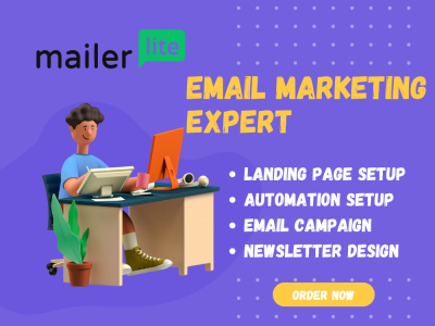Mailerlite landing page, Email Automation, Mailer lite Template & Brevo ...