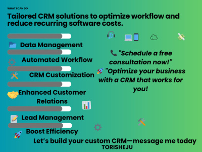 A custom CRM application, saas, web app development | Upwork
