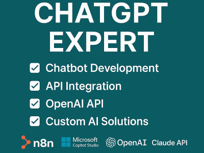 ChatGPT Expert / ChatGPT API Integration / Open AI Agent Developer | Upwork