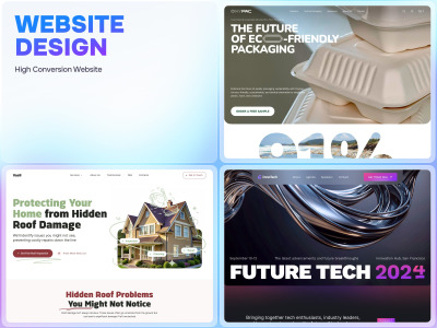 High Conversion Website UI UX Web Design | Figma | Upwork