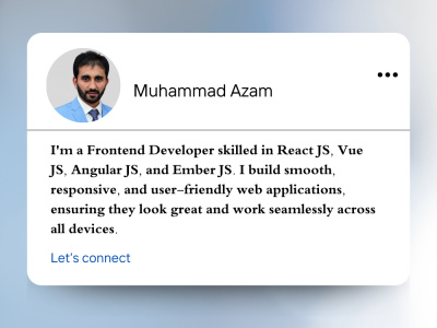 Frontend developer | React JS | Vue JS | Angular JS | Ember JS | Upwork