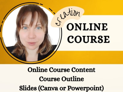 ONLINE COURSE from idea to uploading | Upwork