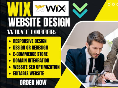 Professional Wix website design redesign wix studio Revamp wix site | Upwork