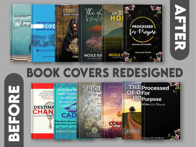 A book cover designed/ redesigned for your book or ebook | Upwork