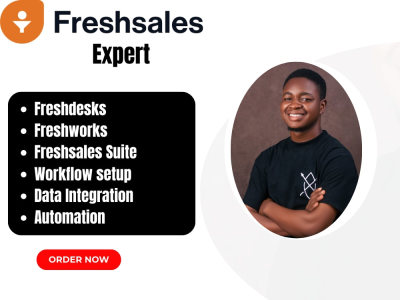 Freshdesk setup freshwork freshsales omnisend setup Gorgias flodesk crm ...