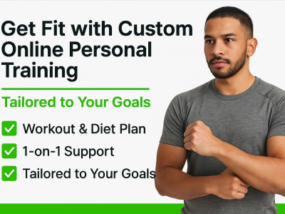 Personalized Online Fitness Training | Workout & Diet Plan | 1-on-1 Support | Upwork