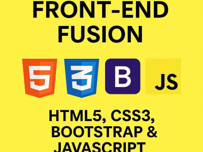 Front-End Fusion: HTML5, CSS3, Bootstrap & JavaScript | Upwork