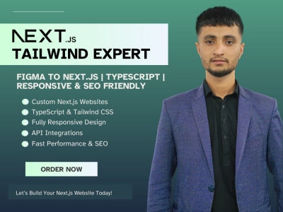 Next.js Developer | Tailwind CSS | Figma to Next.js | Front-End Developer | Upwork