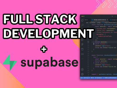 A full stack app with Supabase, React.js & Next.js | Upwork