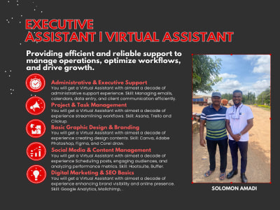 Executive Virtual Assistant Providing Efficient And Reliable Support